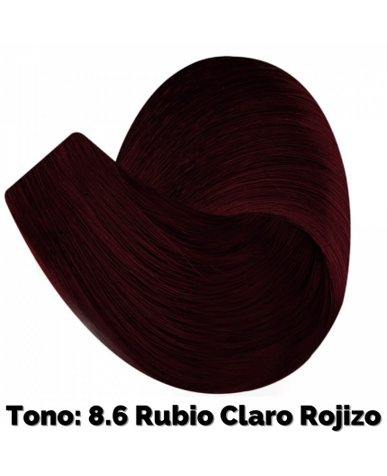 Color Tech Tinte Tono Cereza 8.6 Rubio Claro Rojizo Tubo 90g
