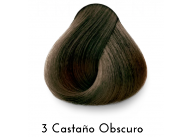 Kuul Tinte Tono 3 Castaño Obscuro Tubo 90g