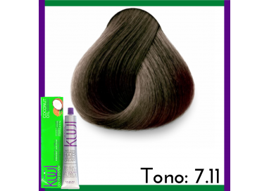 Kuul Tinte Tono 7.11 Rubio Cenizo Intenso Tubo 90g