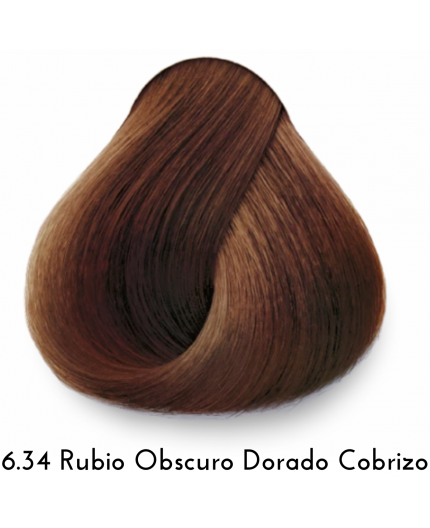 Kuul Tinte Tono 6.34 Rubio Obscuro Dorado Cobrizo Tubo 90g