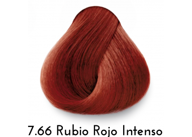 Kuul Tinte Tono 7.66 Rubio Rojo Intenso Tubo 90g