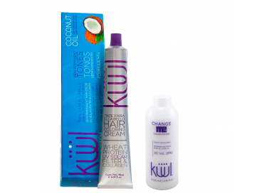 Kuul Tinte Tono Platinado Metalico Tubo 90g