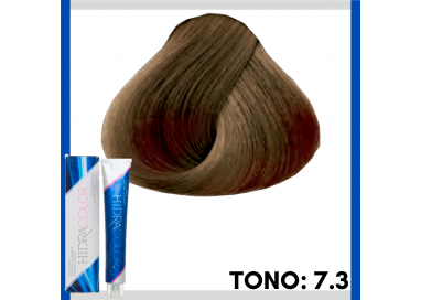 Hidracolor Tinte Tono 7.3 Rubio Dorado Tubo 90g
